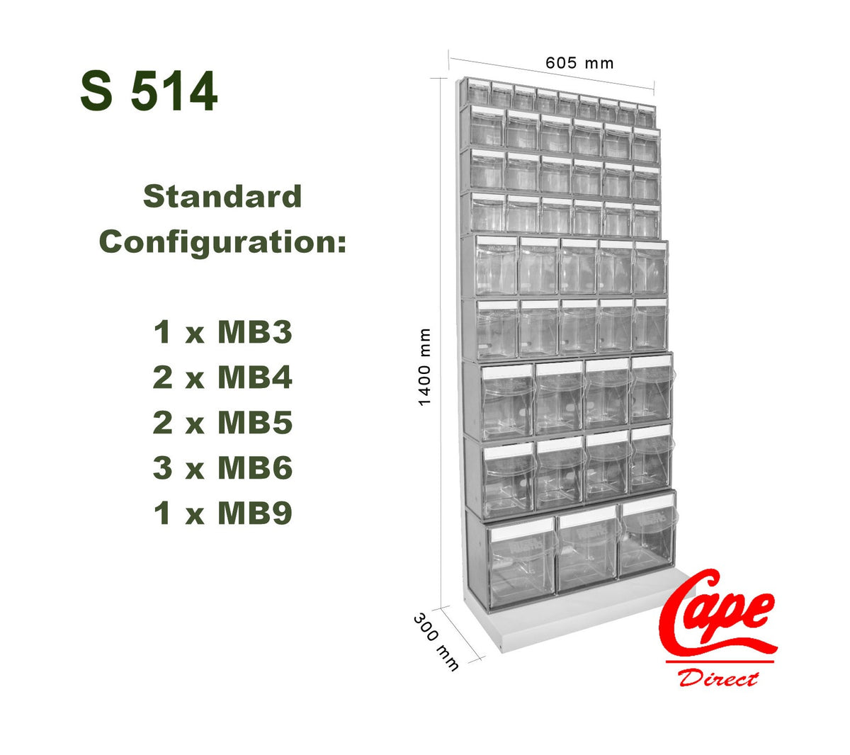 MB Box Frames with Boxes – Cape Direct